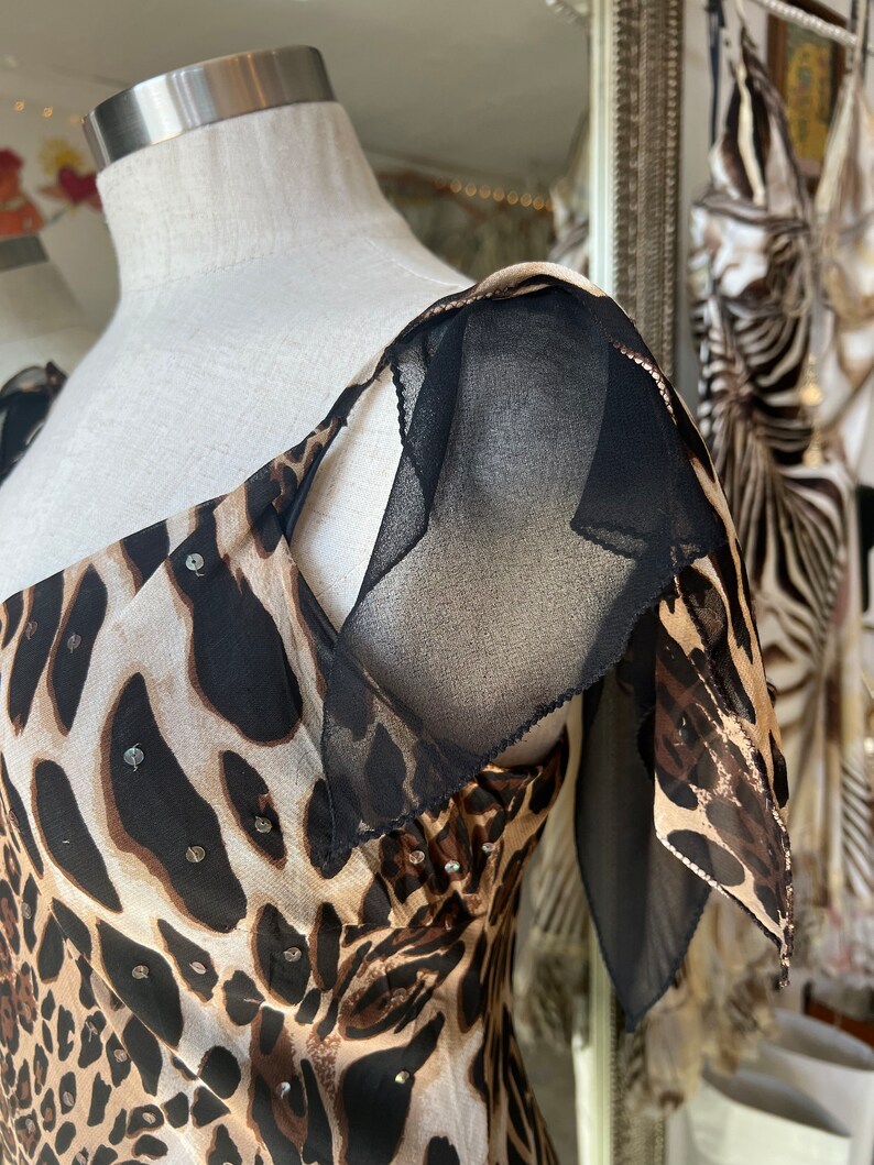 Leopard Print Fairy Dress - Etsy