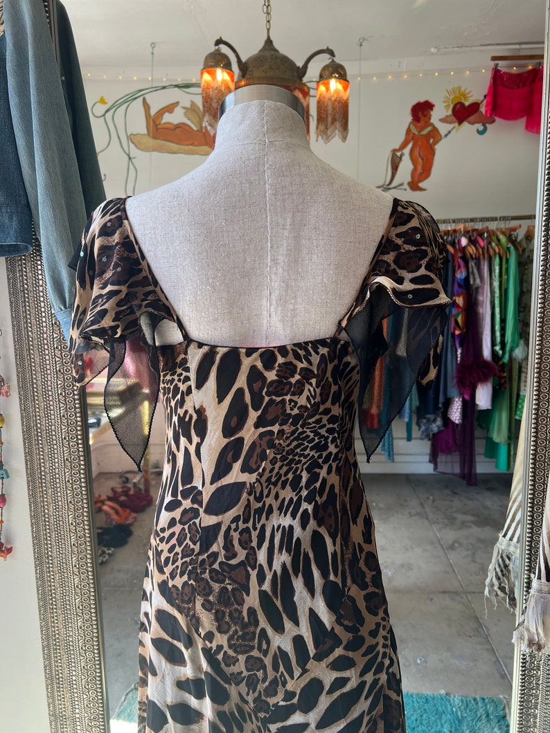 Leopard Print Fairy Dress - Etsy
