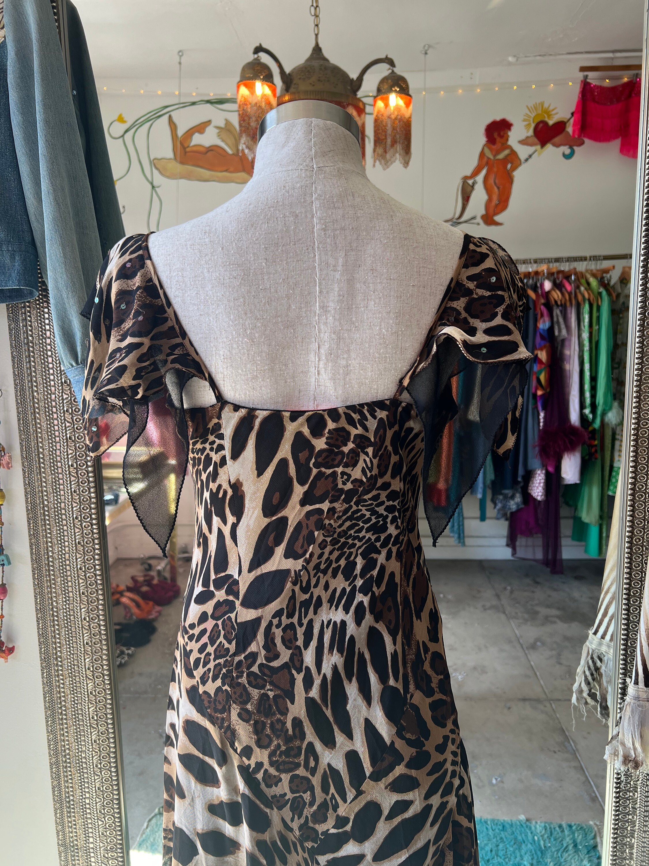 Leopard Print Fairy Dress - Etsy