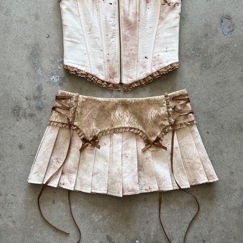 Corset and Skirt - Etsy