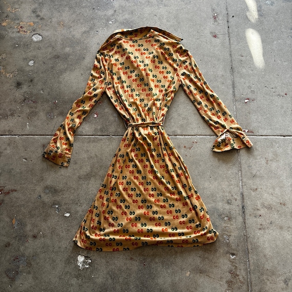 Vintage 1960s Bayard Sport Quotation Dress - Gem