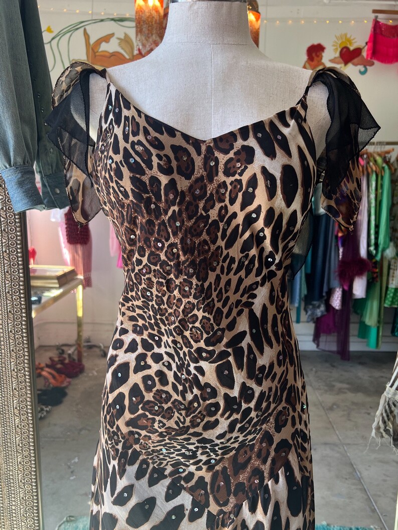 Leopard Print Fairy Dress - Etsy