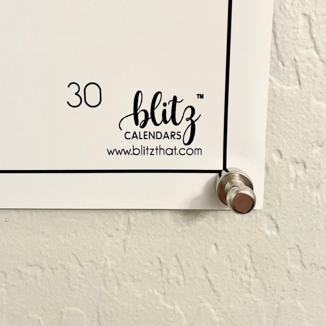 Magnetic Calendar Hanging Kit - Etsy