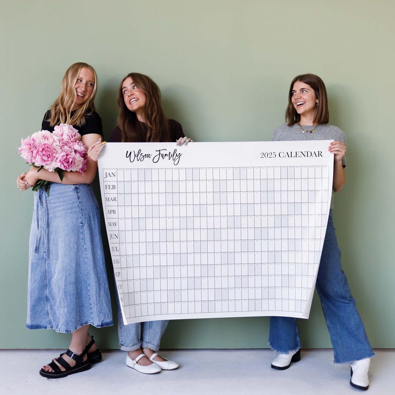 Big Ass Calendar - Etsy