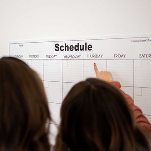 Extra Large Activity Wall Calendars - 6 or 12 Individual Months | 48 ...
