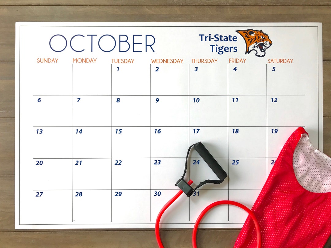 Custom Logo Calendars | Extra Large Sizes - 24"x16", 36"x24" or 48"x36 ...