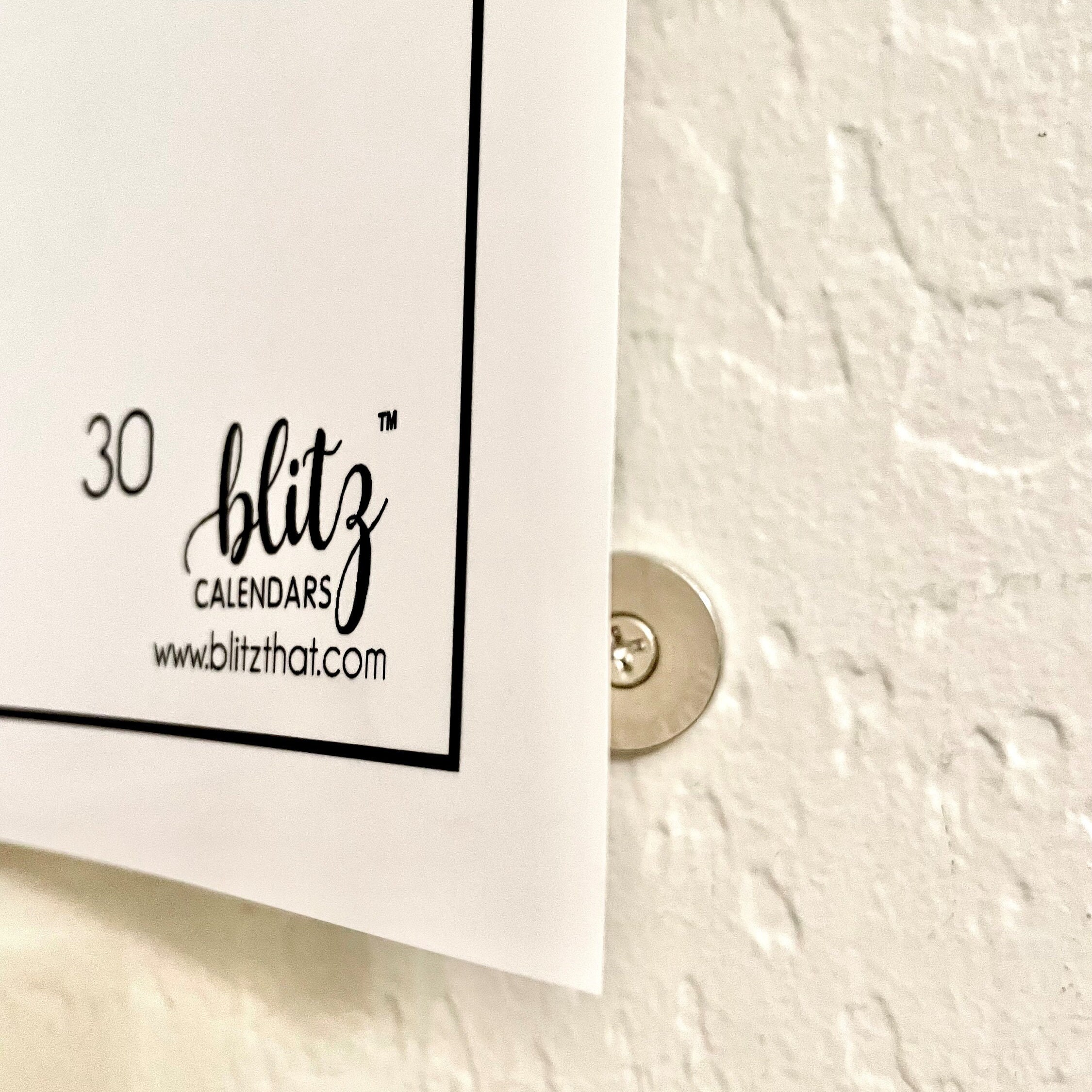 Magnetic Calendar Hanging Kit - Etsy