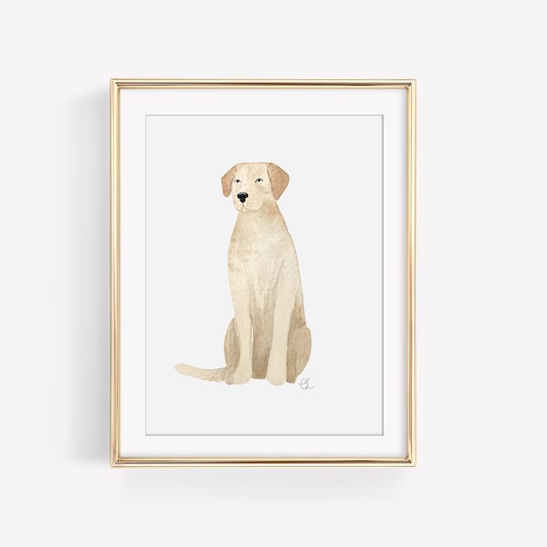 Yellow Lab Painting - Etsy