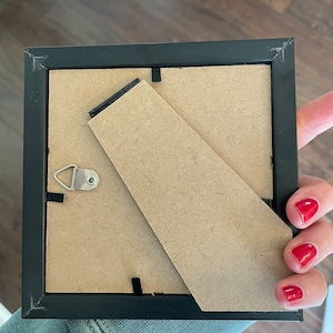 Hand-painted Watercolor Hearts With Gold Frame 4inx4in, Valentine’s Day ...