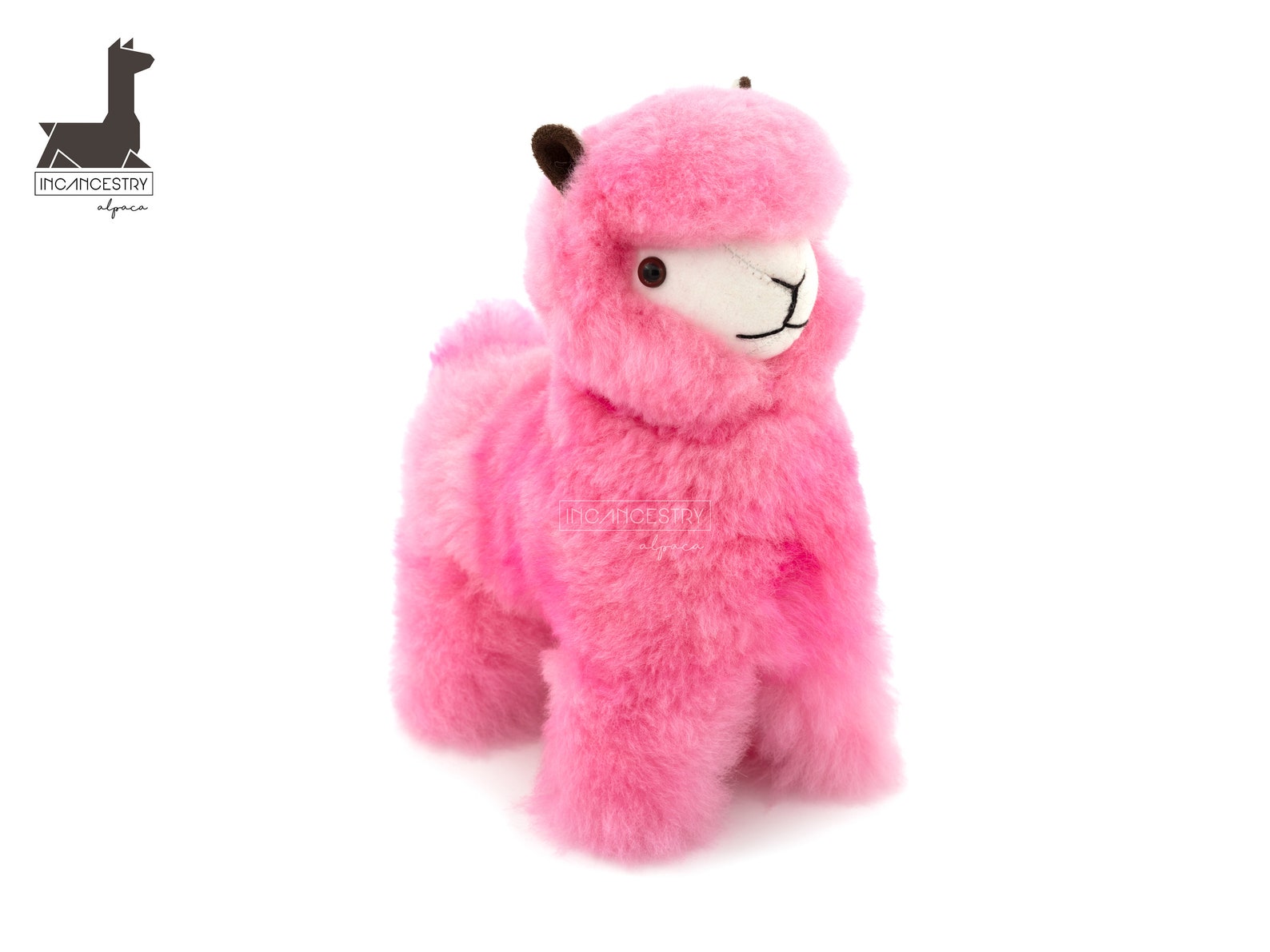 9 Pink Alpaca Plush Toy. Incancestry Special Edition. | Etsy