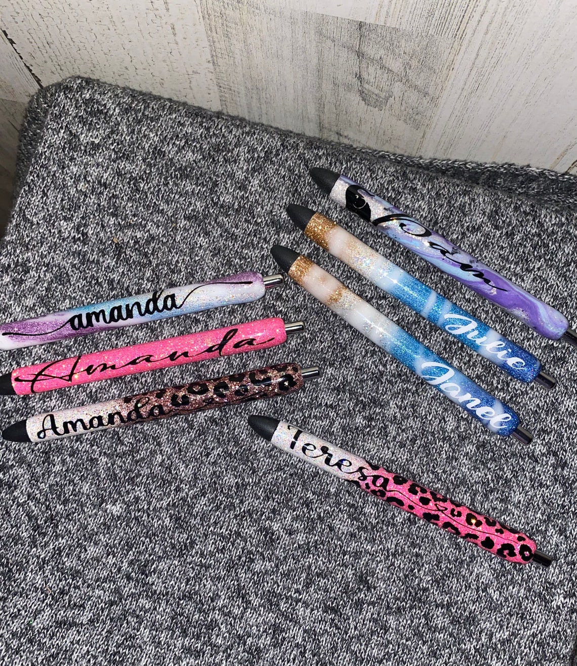 Custom Epoxy Pens - Etsy