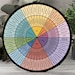 HANDHELD EMOTION WHEEL Lightweight Wood Feelings Circle Mindfulness ...