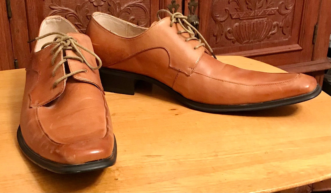 Tansmith Mens Leather Dress Shoes Barely Worn Sz 11 - Etsy UK