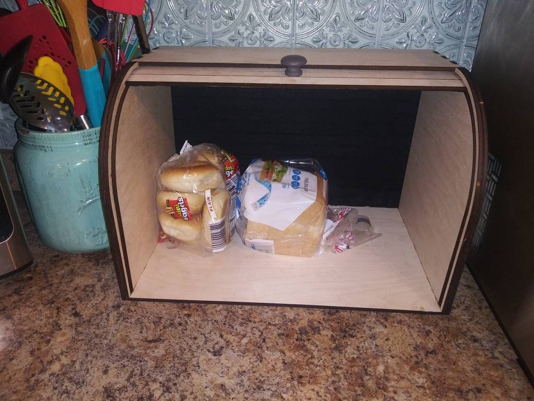 Multi-loaf Bread Box SVG / PDF Cut File for Laser - Glowforge - Etsy