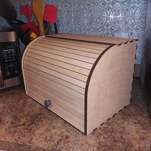 Multi-loaf Bread Box SVG / PDF Cut File for Laser - Glowforge - Etsy