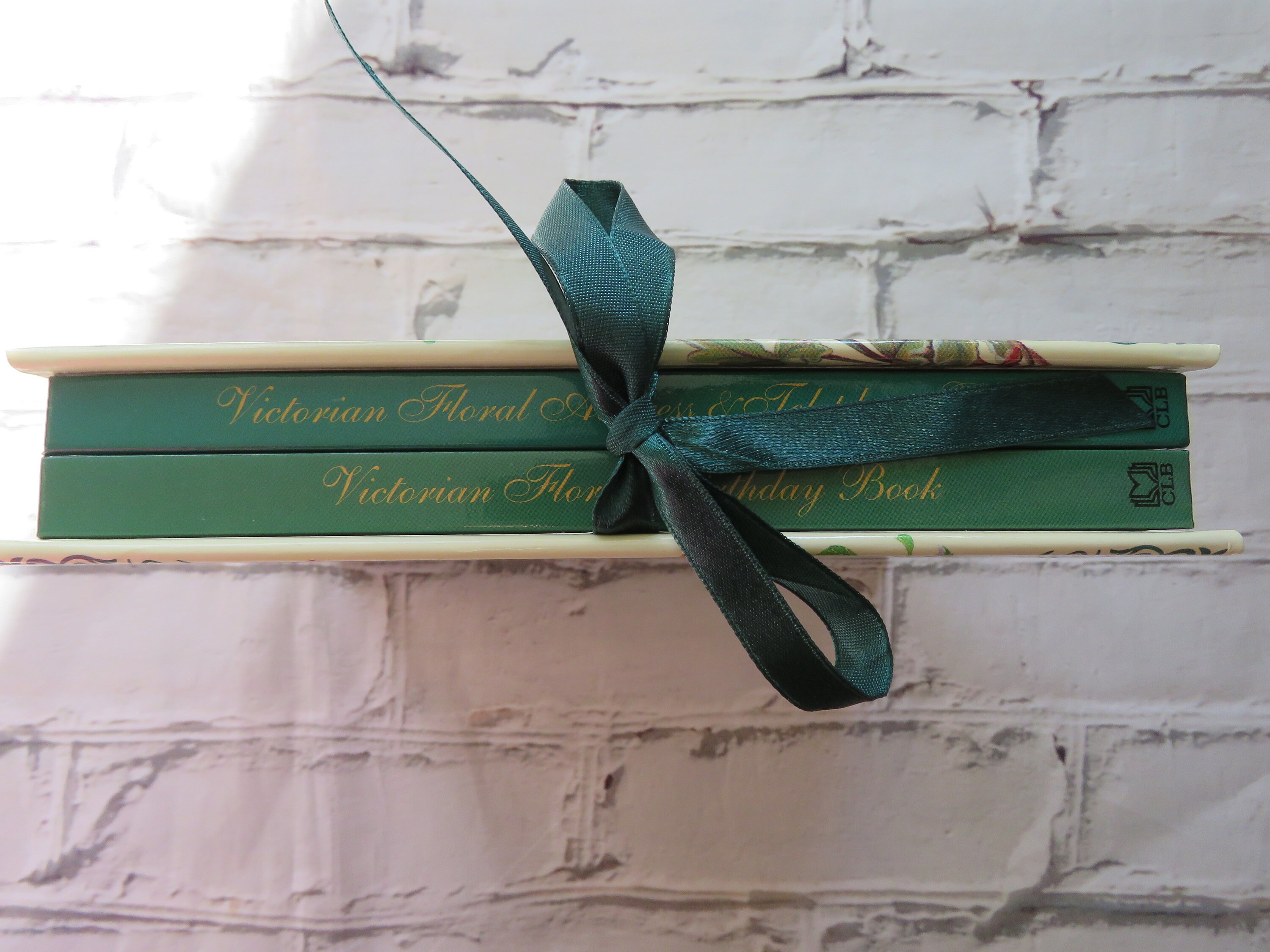 Victorian Floral Birthday Book & Address and Telephone Hardcover Book ...