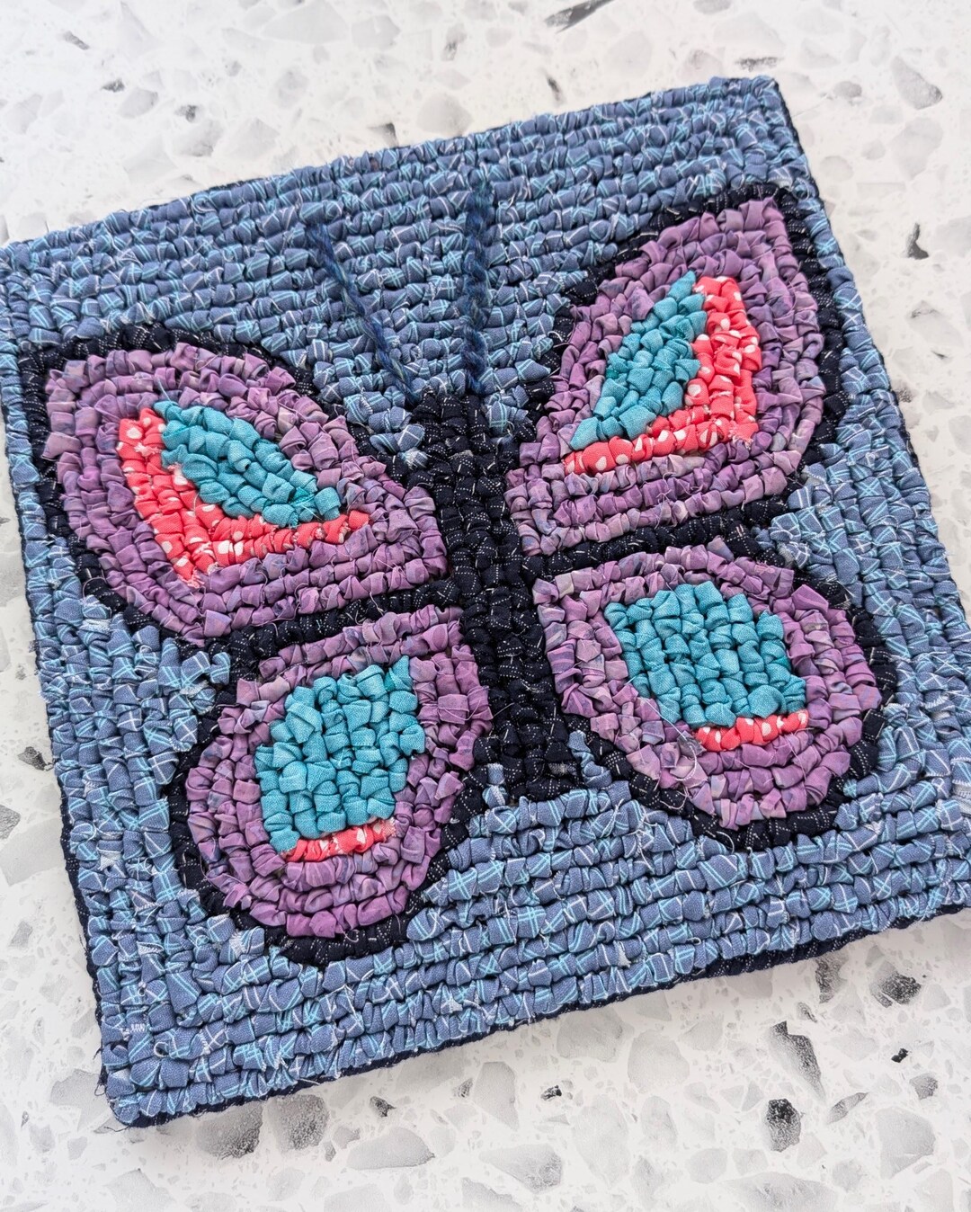 Locker Hook Trivet | Butterflies | Seasonal Home Decor - Etsy