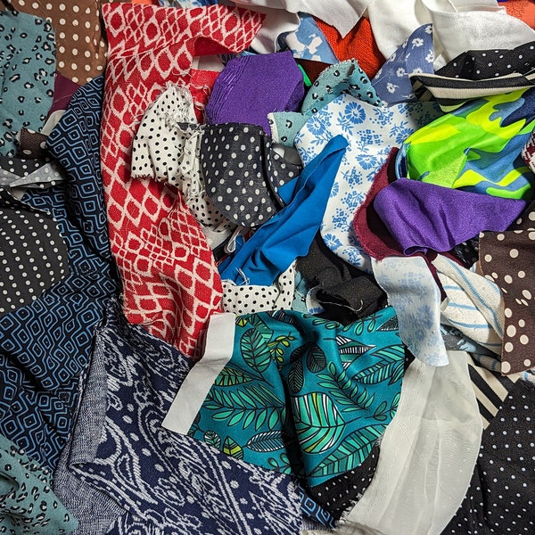 Fabric Scraps - Etsy