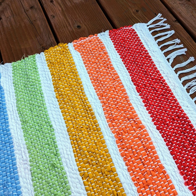 Woven Rag Rugs - Etsy