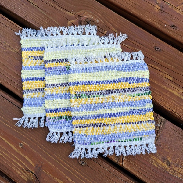 Handwoven Mug Rug - Etsy
