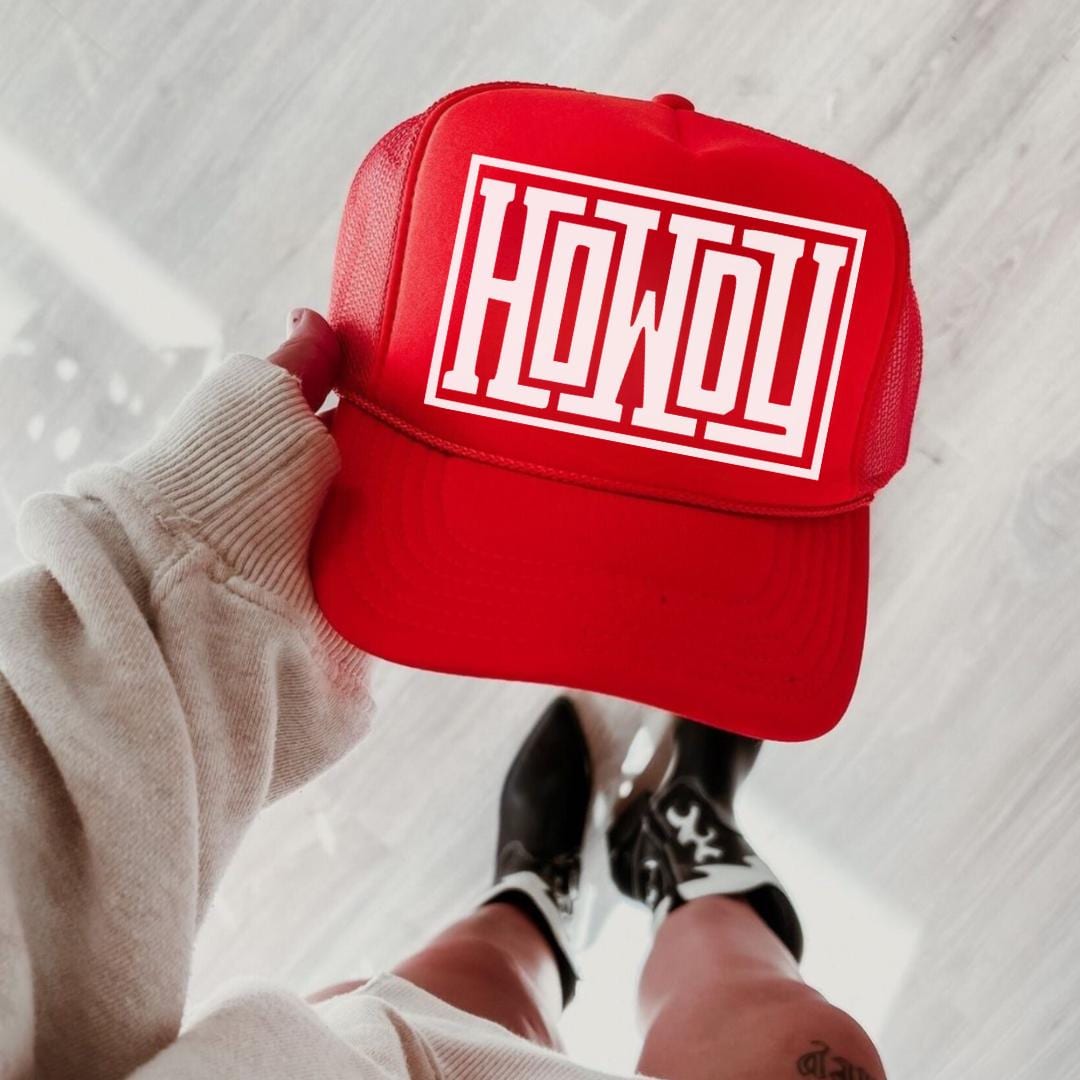 Howdy Trucker Hat, Retro Western Trucker, Save A Horse, Gift for ...