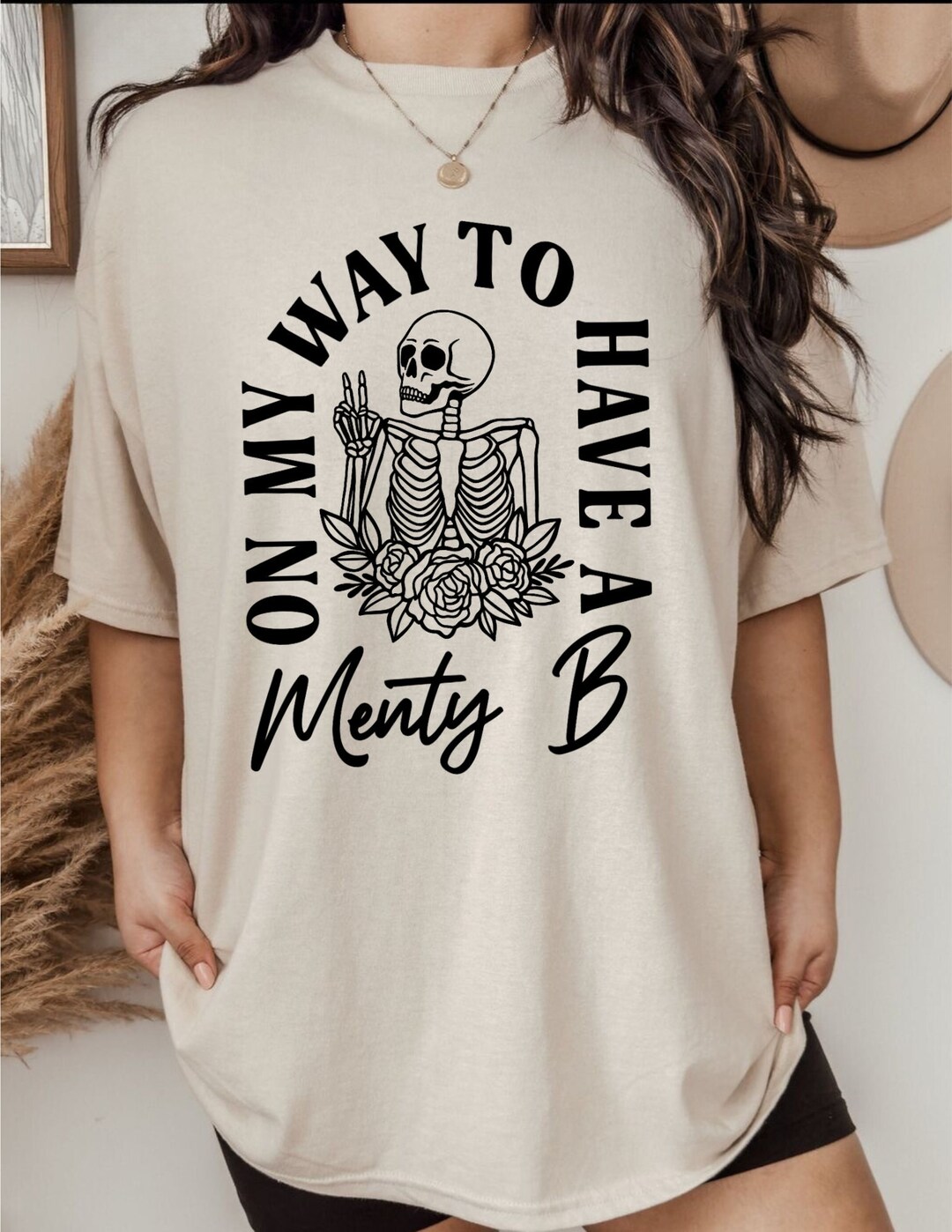 Mental Breakdown Comfort Fit T-shirt, Funny Saying Shirt, Sarcastic Menty B Tee, Gifts for Her ...