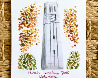 NC State Wrestling Reynolds Coliseum - Etsy