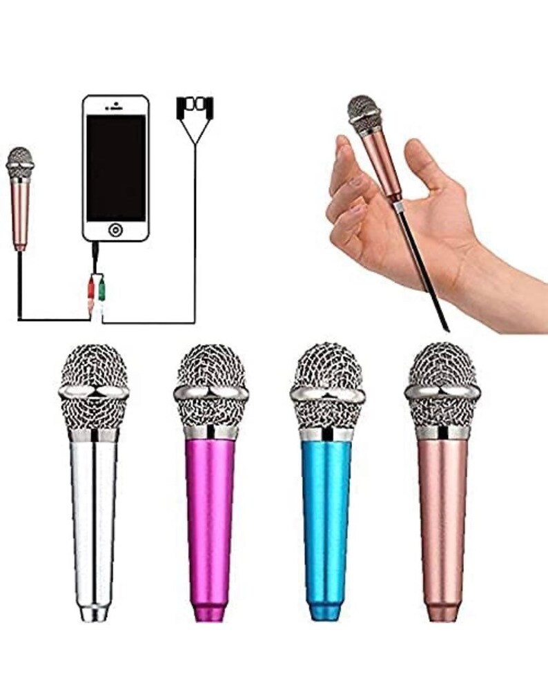 Microphone Mini Tiktok Instagram Lives Mic | Etsy UK