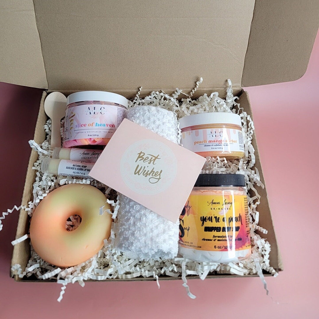 Skincare Spa Pamper Gift Box, Self Care Gift Set, Thinking of You Self ...