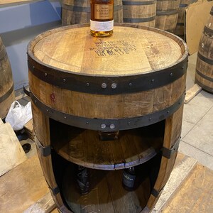 Local Pickup Only - Barrel Bar - Barrel Cabinet - Bourbon - Whiskey ...