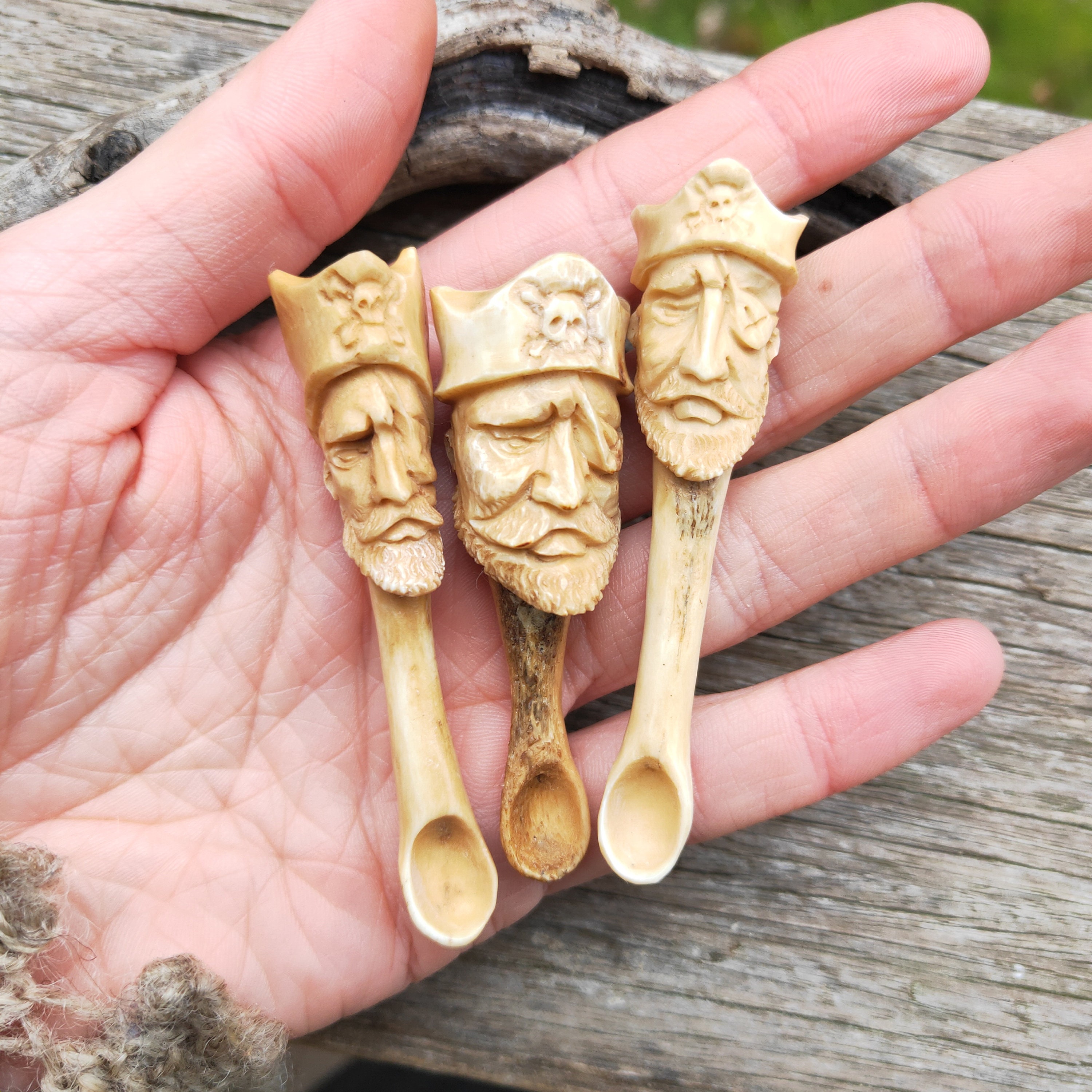 Mini Pirate Condiment Tiny Spice Spoon - Etsy