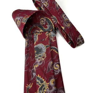 Yakuza Dragon Kimono Japanese Necktie Japanese Handmade, Birthday Gift ...