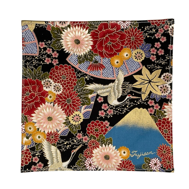 Silk Japanese Handkerchief - Etsy