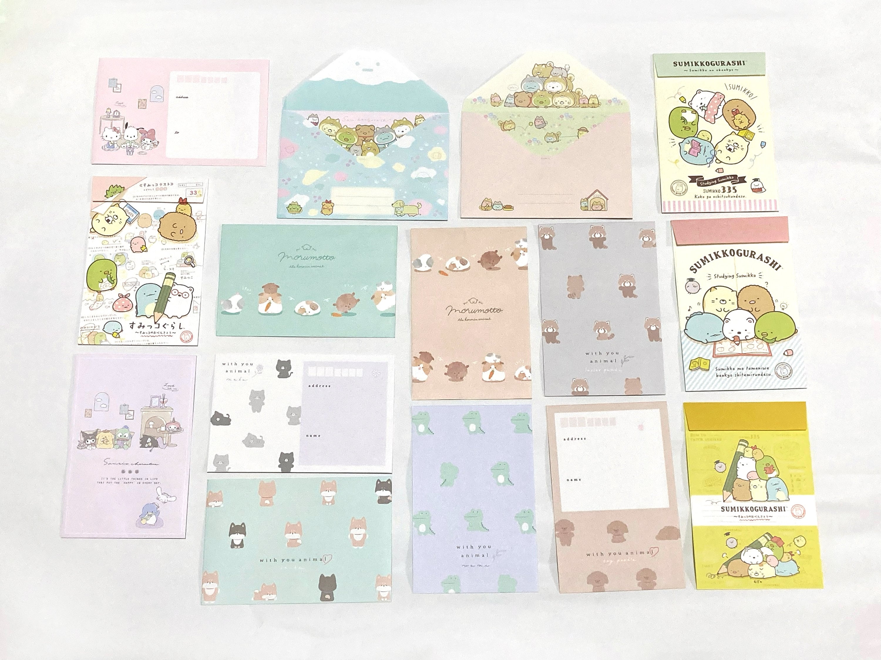 Kawaii Japanese Stationery Cute Letter Set - Etsy