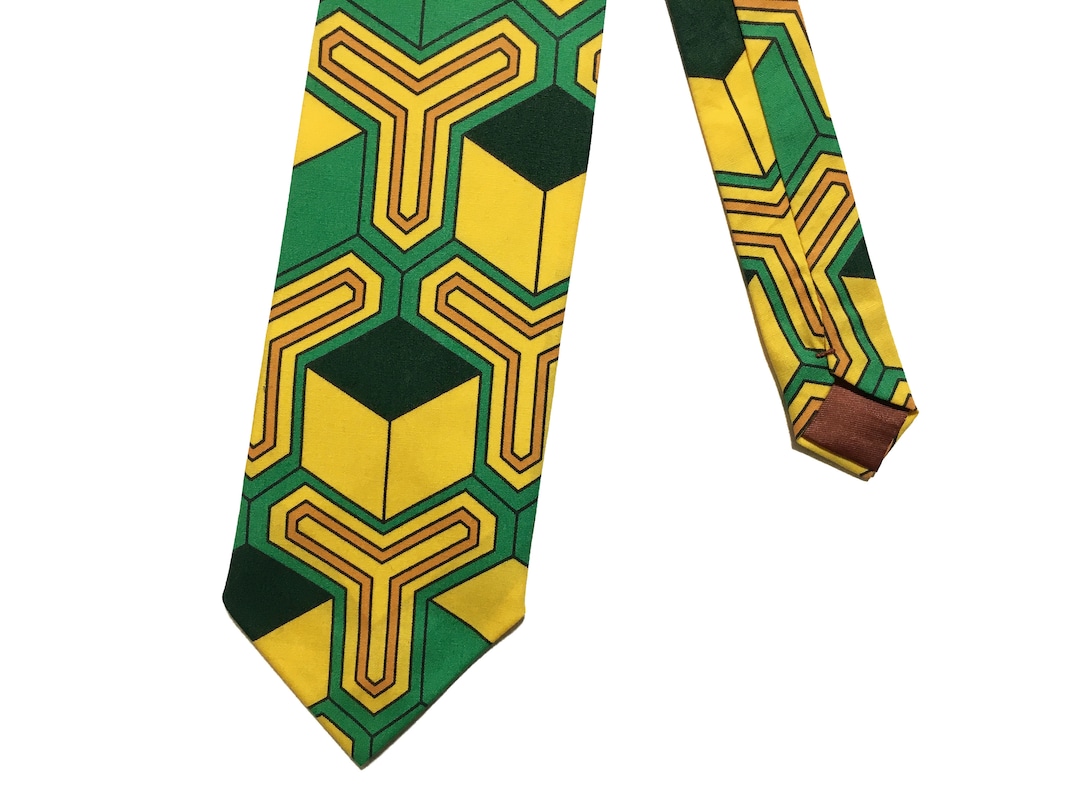 DDP | Kikko Kimono Traditional Japanese Pattern Necktie - Birthday Gift ...
