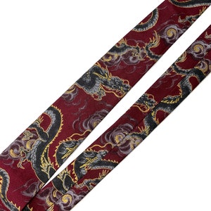Yakuza Dragon Kimono Japanese Necktie Japanese Handmade, Birthday Gift ...