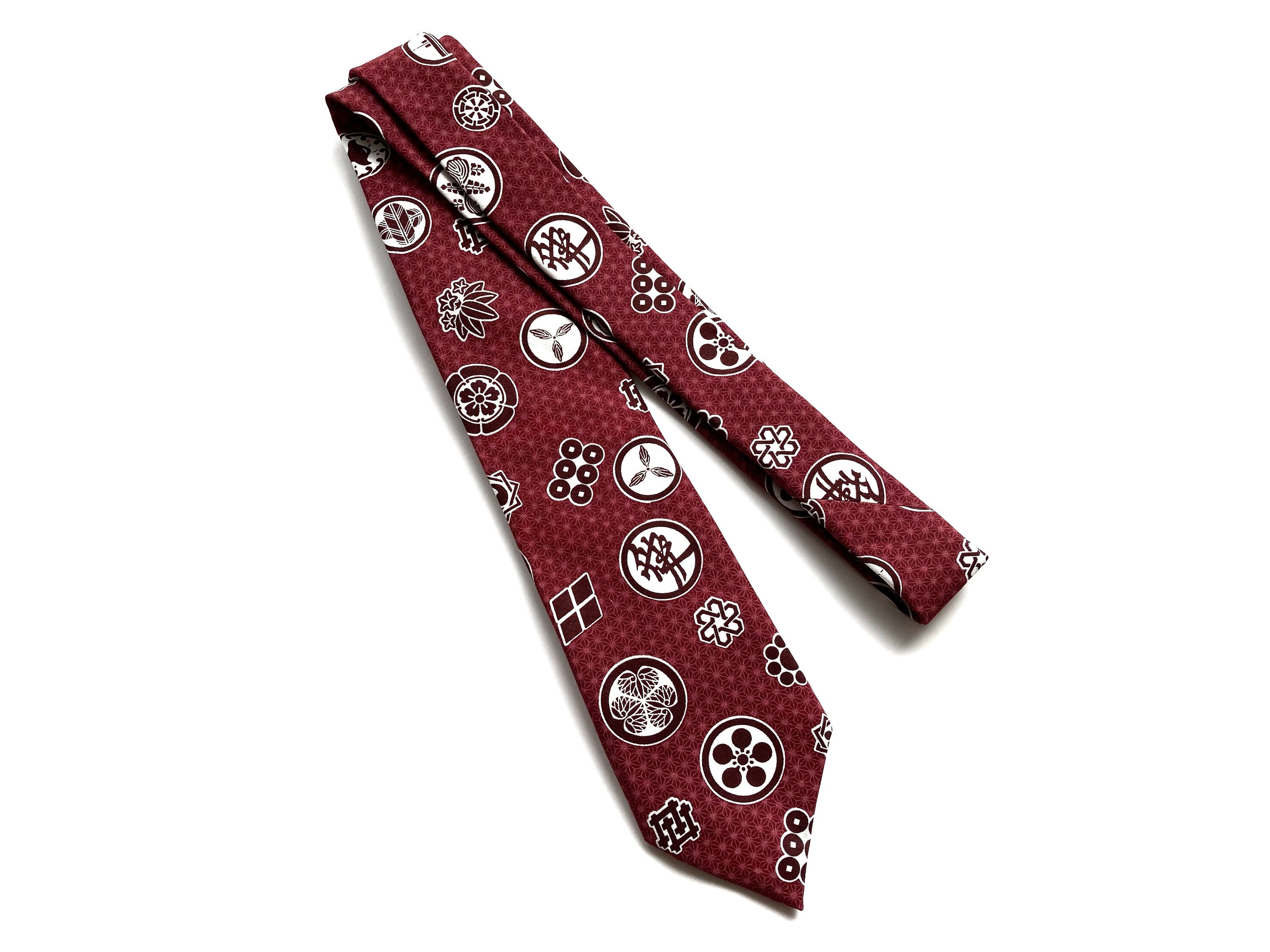 Japanese Kanji Kimono Necktie Japanese Handmade Birthday Christmas Gift ...