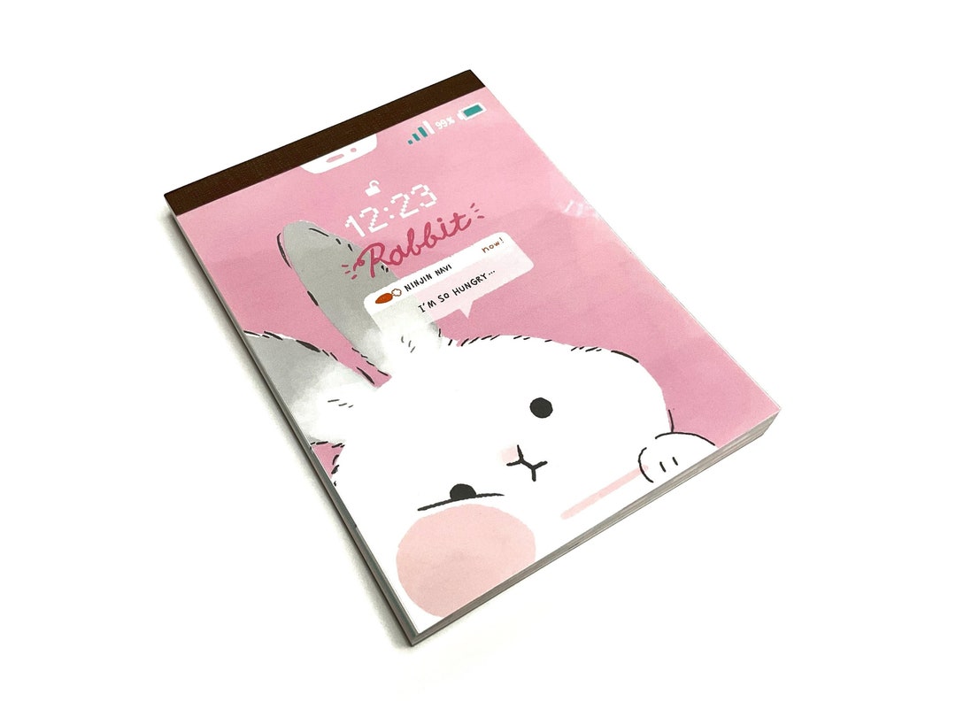 MADE IN JAPAN Cute Notepad - Kawaii Japanese Stationery, Pink Cute to ...