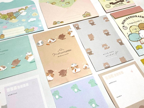 Kawaii Japanese Stationery Cute Letter Set - Etsy