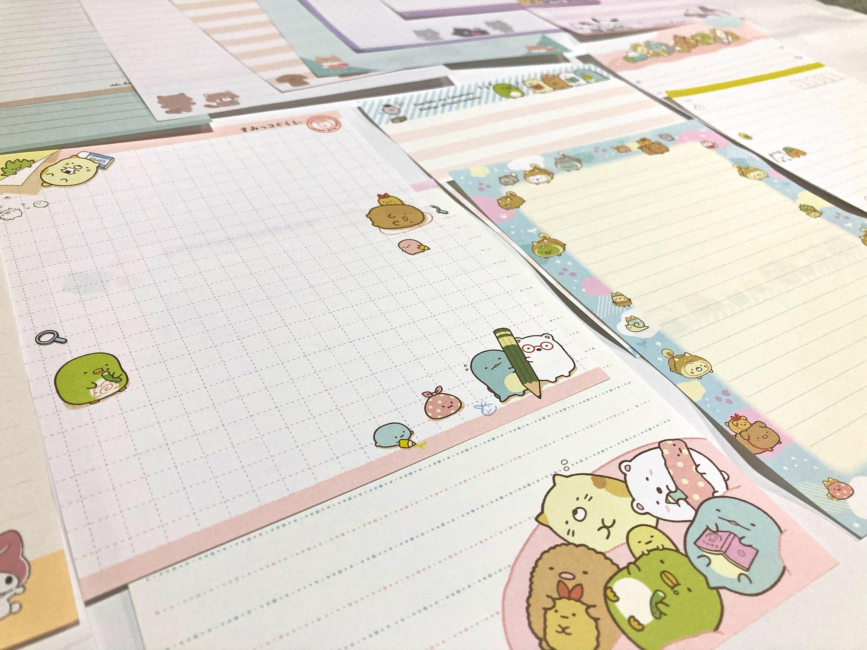 Kawaii Japanese Stationery Cute Letter Set - Etsy