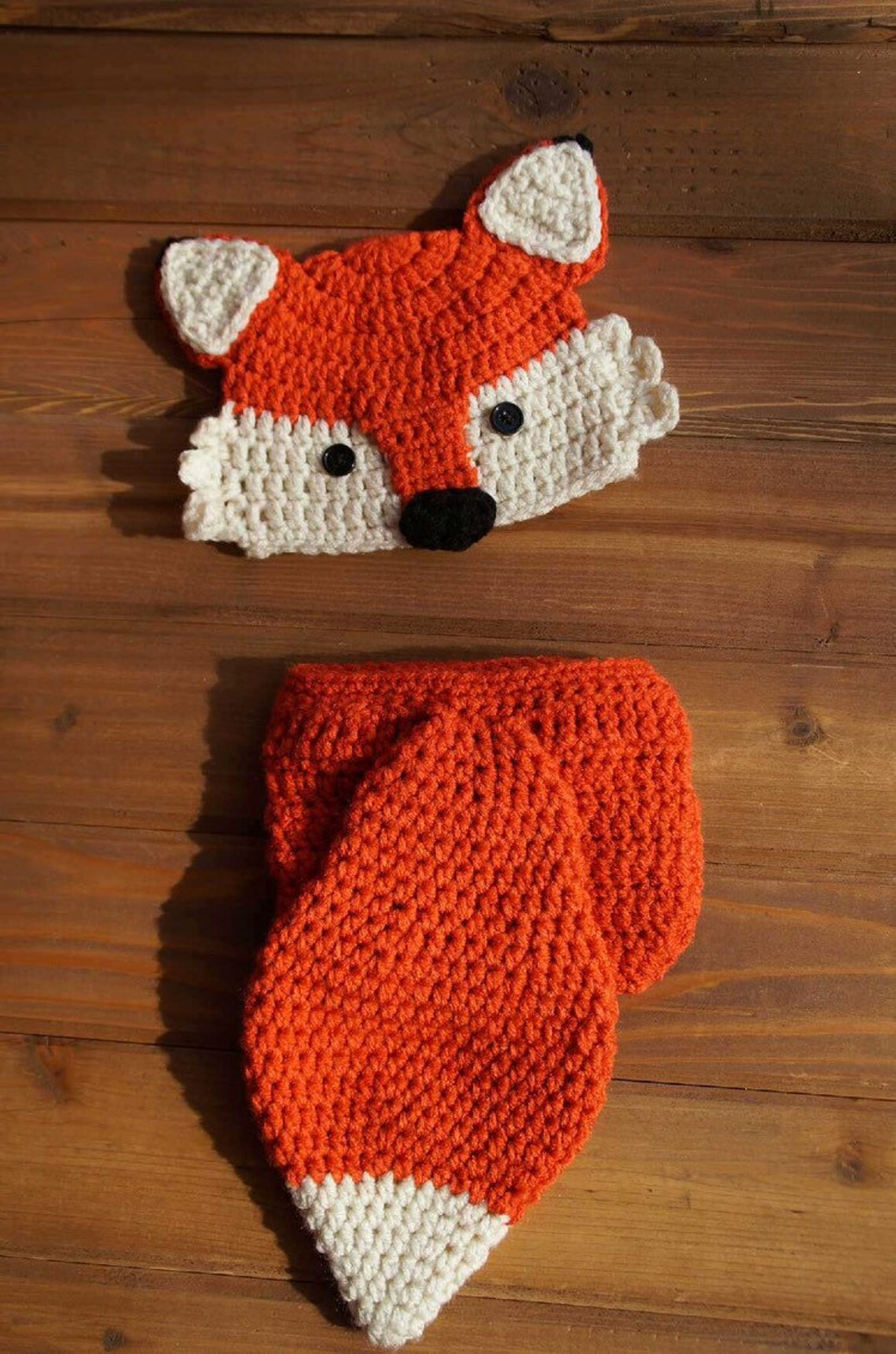 Fox Baby Outfit Newborn Photo Props Baby Fox Fox Hat Baby - Etsy