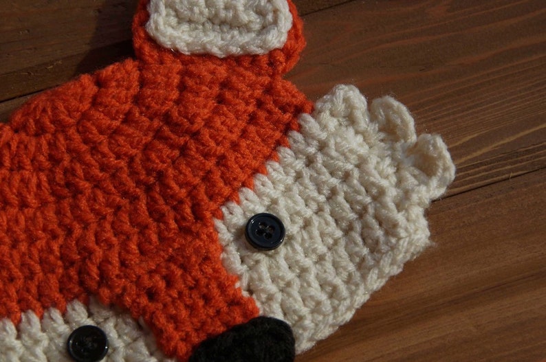 Fox Baby Outfit Newborn Photo Props Baby Fox Fox Hat Baby - Etsy
