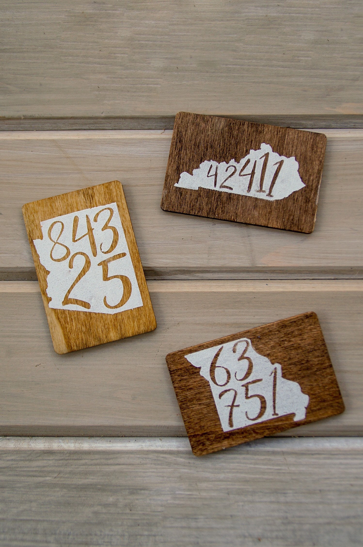 Zip Code Magnet Housewarming Gift New Home Gift State | Etsy