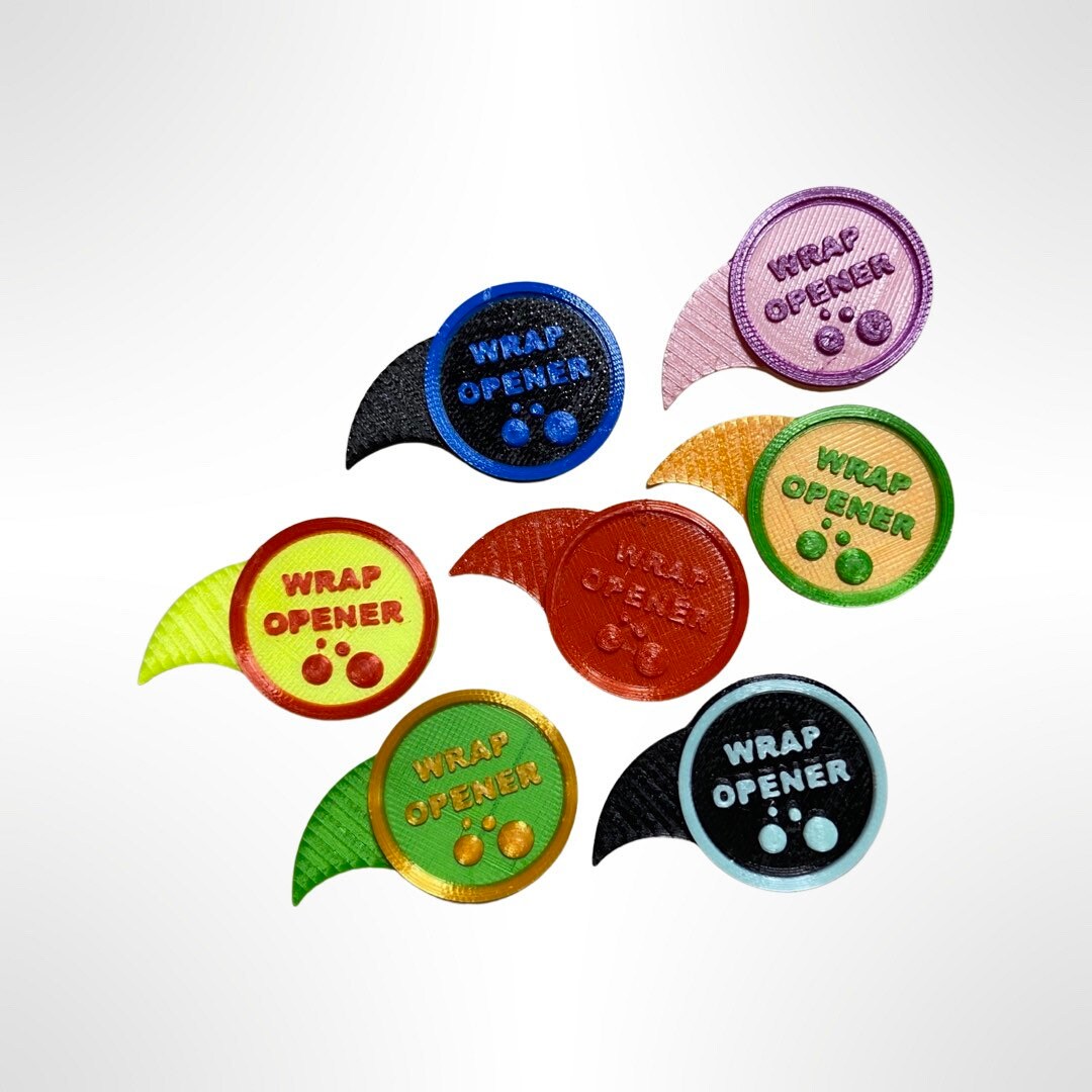 100 Shrink Wrap Openers 2 Colors - Etsy