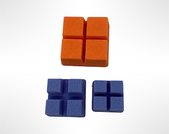 25 Square Snap Clips 1 1/4 Inch 30mm - Etsy