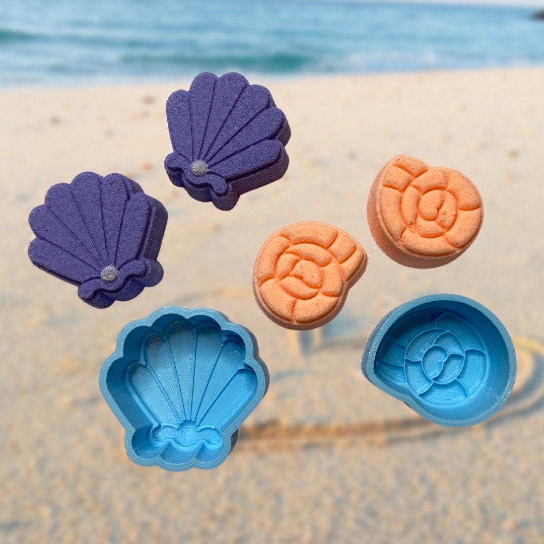 Mini Seashell Bath Bomb Mold - Etsy