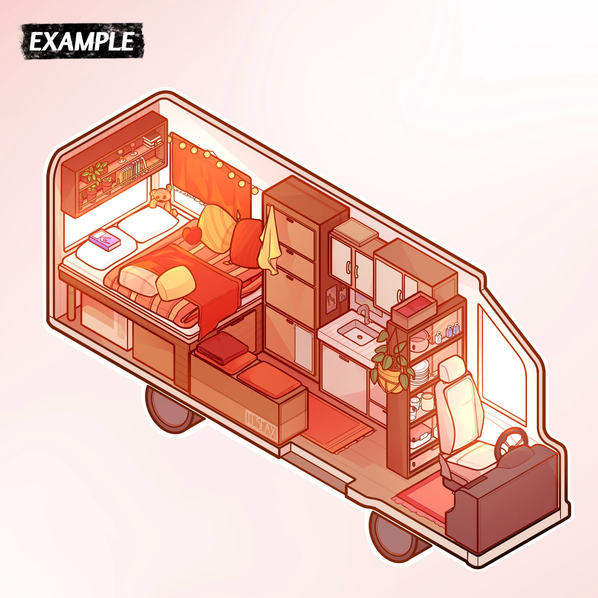 Isometric Procreate Stamps || Expansion Edition || Brushes, Samples ...