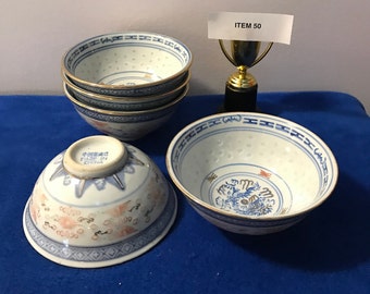 Chinese soup bowls | Etsy