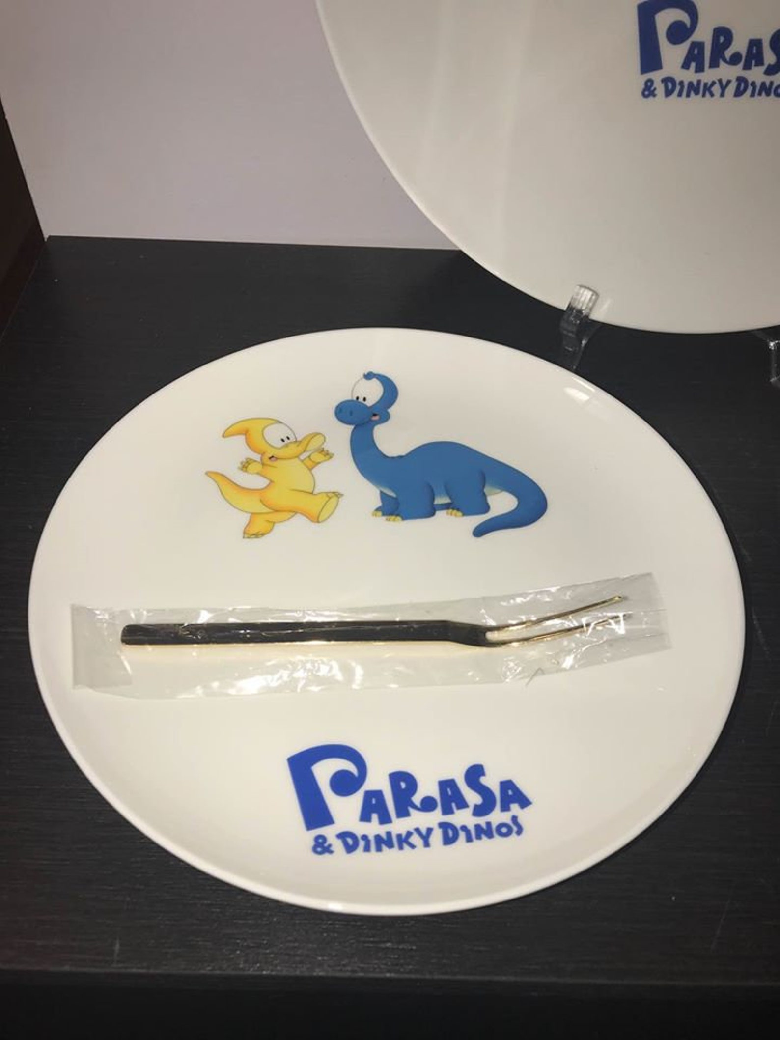 New Parasa & Dinky Dinos Dinner Plates Set Collected Since 1993 Japan ...