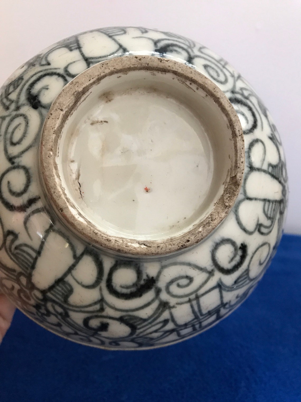 Vintage Antique Chinese Rice Soup Bowl Very Rare and Unique - Etsy Canada